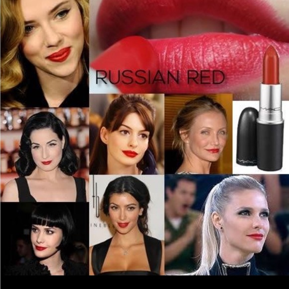MAC Cosmetics | Makeup | New Mac Russian Red Matte Red Fullsize ...